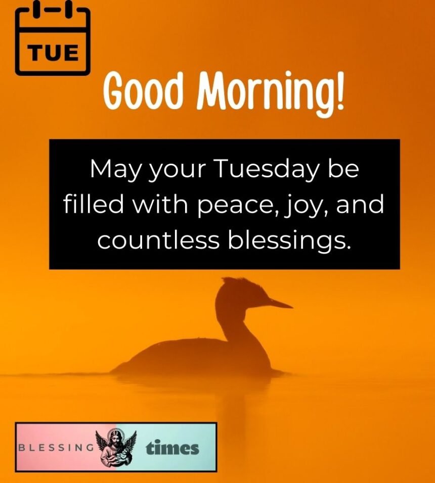 120+ Tuesday Blessings for a Peaceful Week