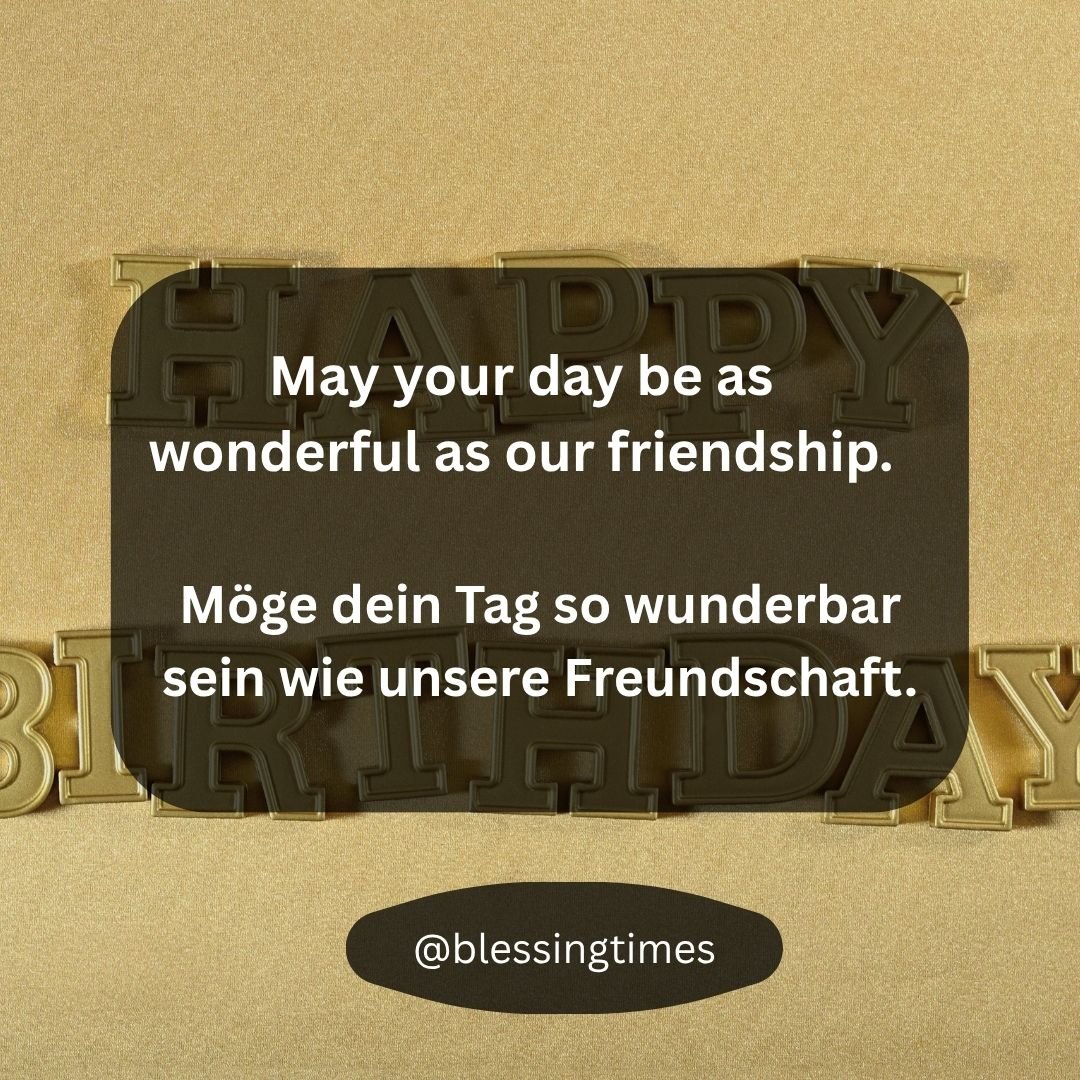 Happy Birthday Wishes in German Language Made Easy - Blessing Times